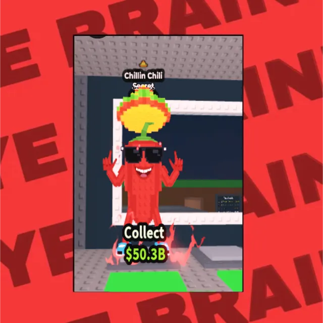 CHILLIN CHILI 125M/s - Roblox Game Item - Gameflip