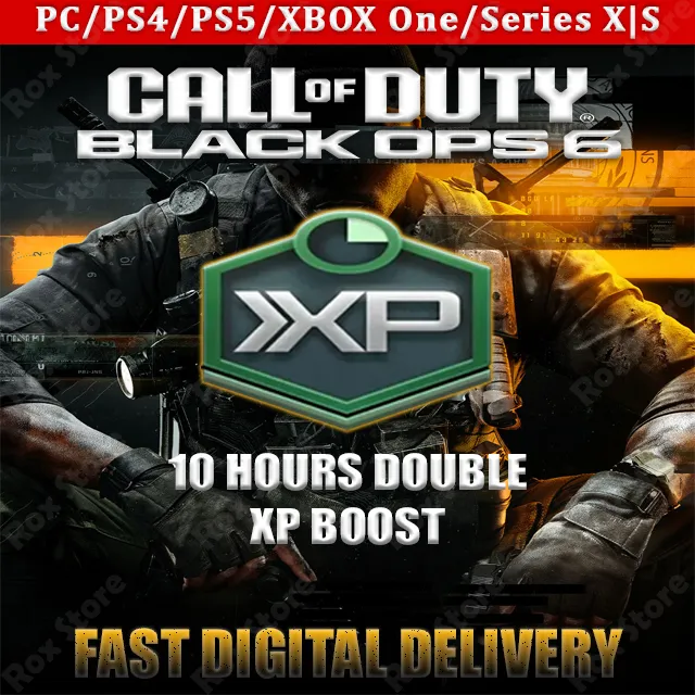 CALL OF DUTY BLACK OPS 6 2XP BOOST 10 HOURS - Call of Duty: Black Ops 6 Game Items - Gameflip