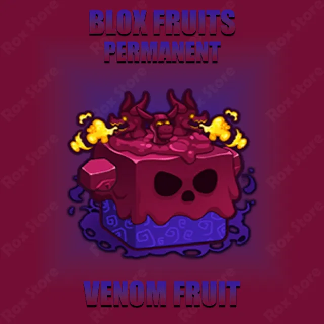 Blox Fruits Venom Fruit - Blox Fruits Game Item - Gameflip