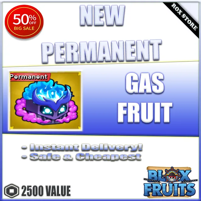 GAS FRUIT - Blox Fruits Game Items - Gameflip