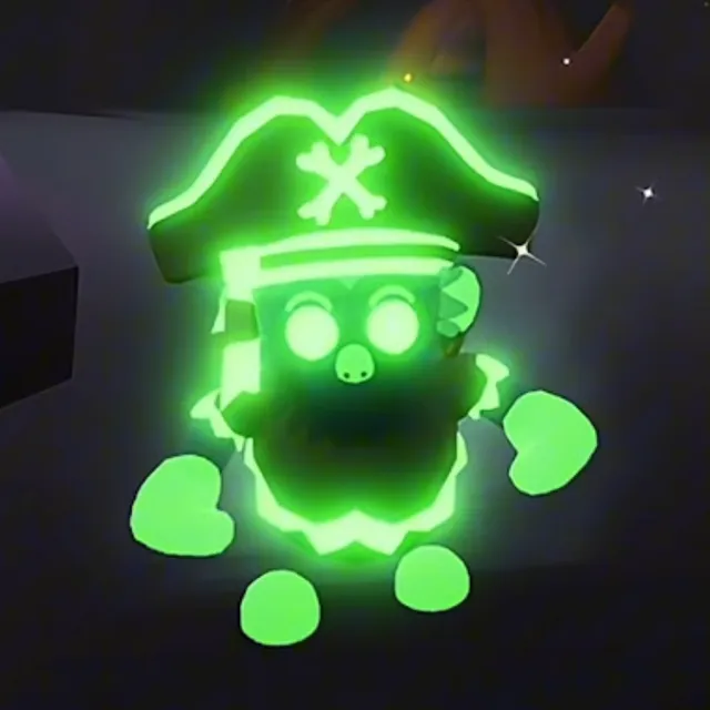 NEON PIRATE GHOST MONKEY - Game Item - Gameflip