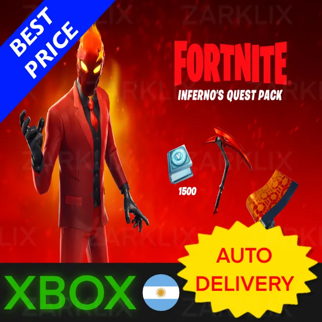 Fortnite - Inferno's Quest Pack - Fortnite Item do jogo - Gameflip