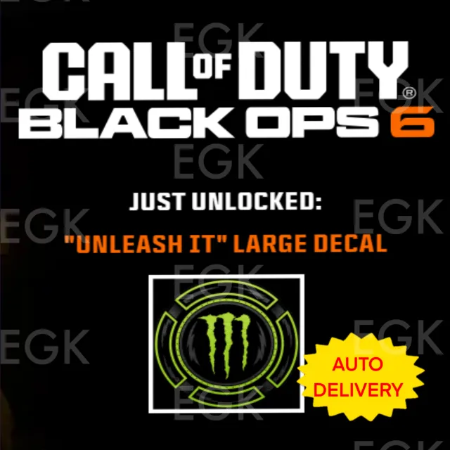 Call of Duty: Black Ops 6 - Unleash It Weapon Vinyl - Call of Duty ...