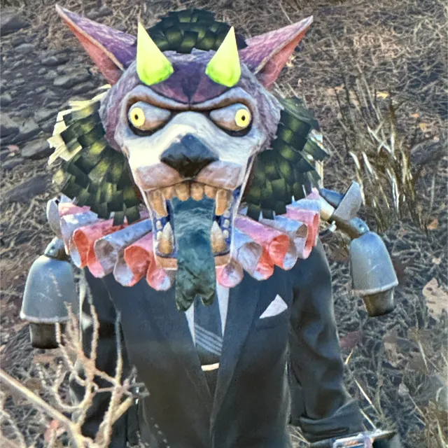 glowing blue devil mask - Fallout 76 Game Item - Gameflip