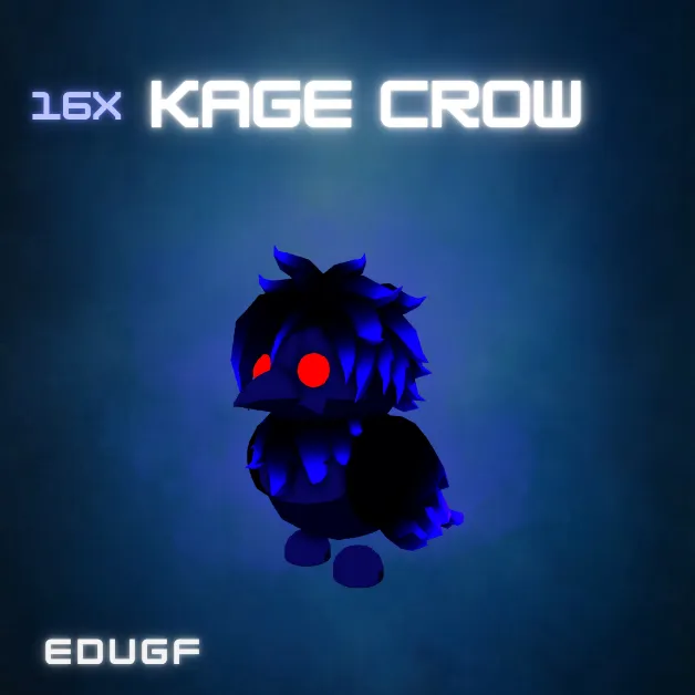 16x Kage Crow - Adopt Me Game Item - Gameflip