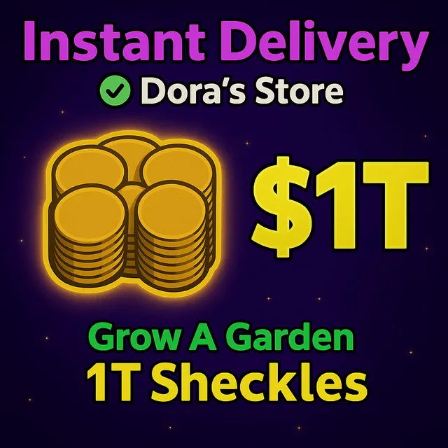 Sheckles Grow a Garden - Roblox Game Item - Gameflip