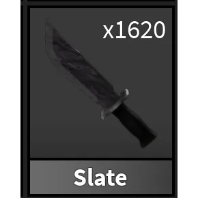 (SALE) x1620 Slate Knife MM2 Stack - Murder Mystery 2 Game Items - Gameflip