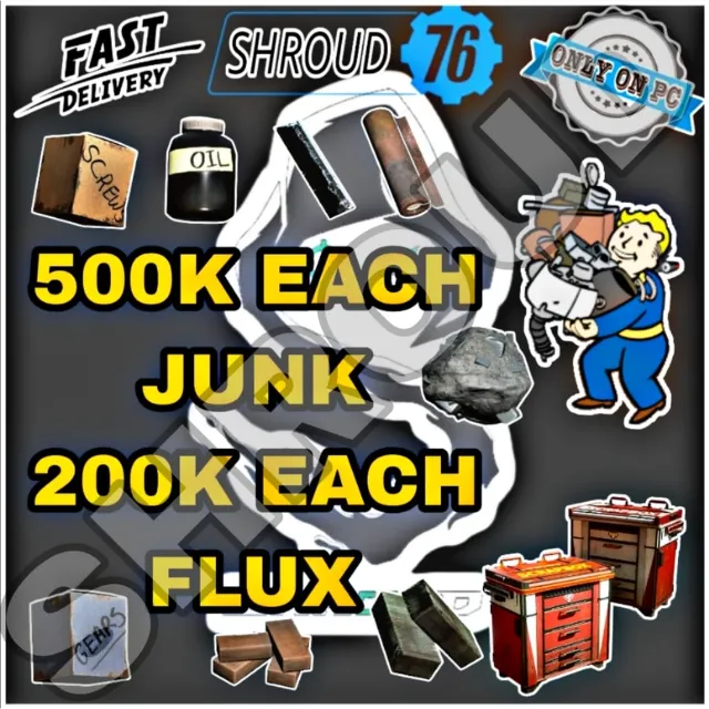 JUNK - Fallout 76 Game Item - Gameflip