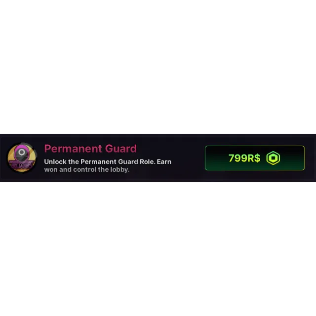 Ink Game - PERMANENT GUARD - Roblox Game Item - Gameflip