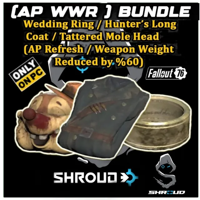 [WEDDING RING HUNTER LONG COAT MOLE - Fallout 76 Game Items - Gameflip