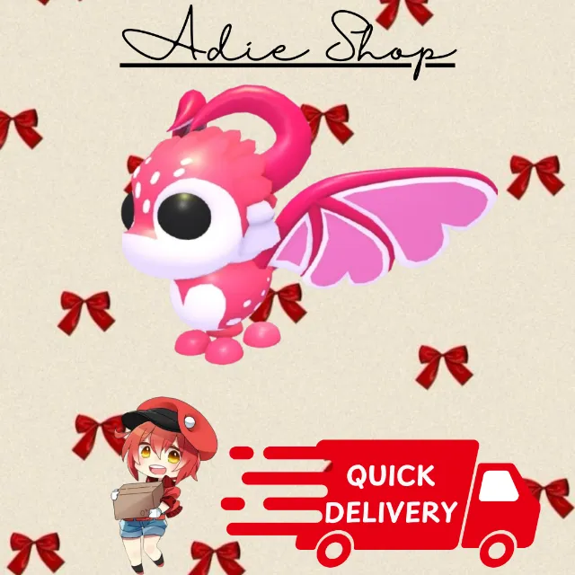 CUPID DRAGON - Adopt Me Game Item - Gameflip
