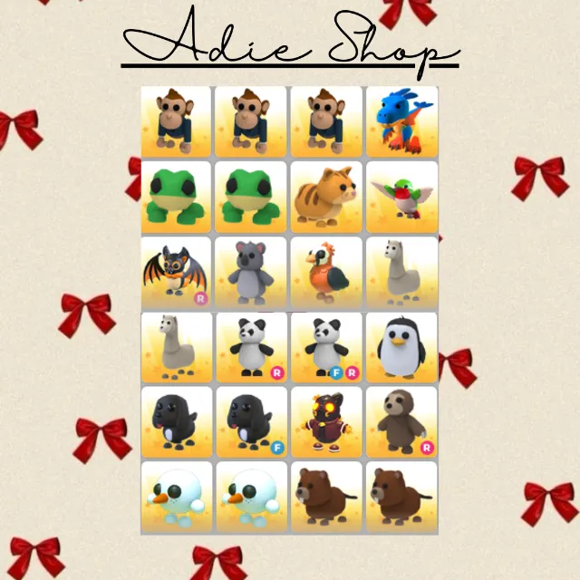 ADOPT ME BUNDLE PETS #2 - Adopt Me Game Item - Gameflip