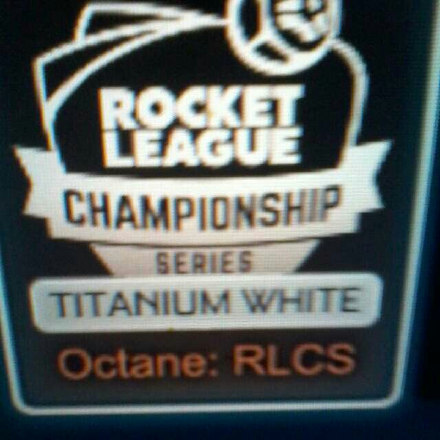 RLCS (Octane) | Titanium White - Game Items - Gameflip