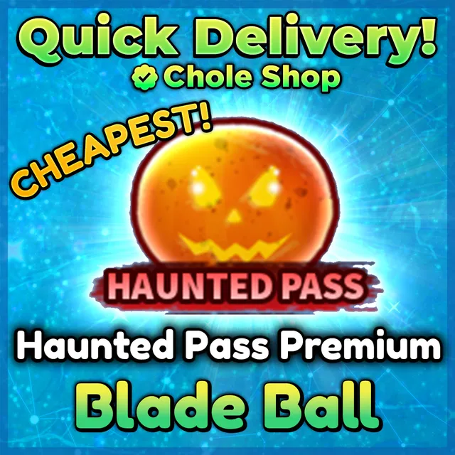 Haunted Premium Pass - Blade Ball Game Items - Gameflip