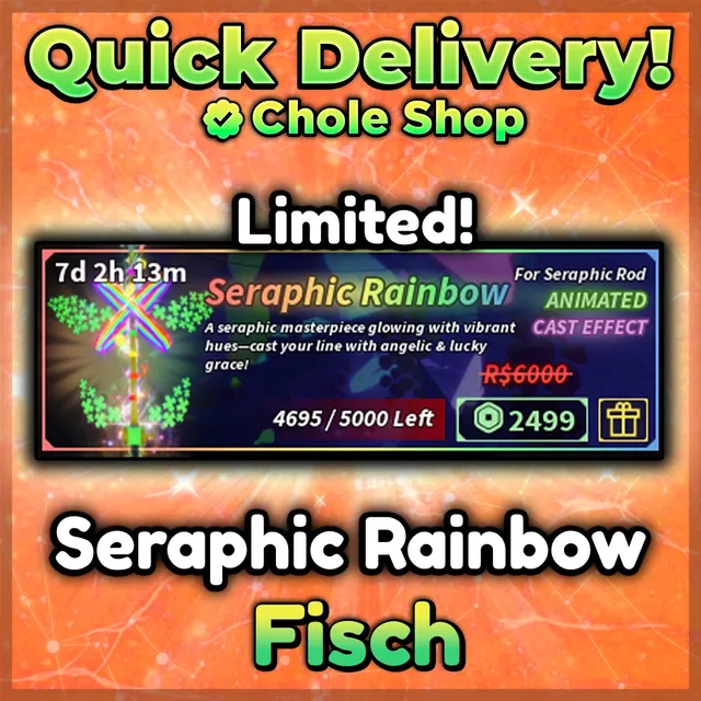 Fisch Seraphic Rainbow - Fisch Game Item - Gameflip