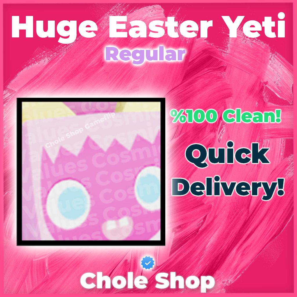 Huge Easter Yeti - Game Items - Gameflip