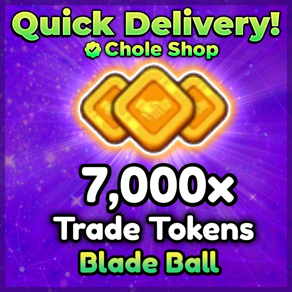 Blade Ball Trade Token - Blade Ball Game Item - Gameflip