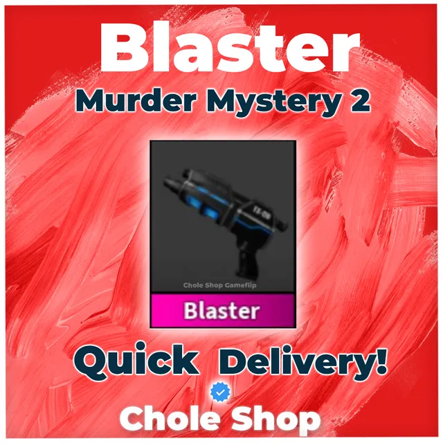 MM2 Blaster - Murder Mystery 2 Game Item - Gameflip