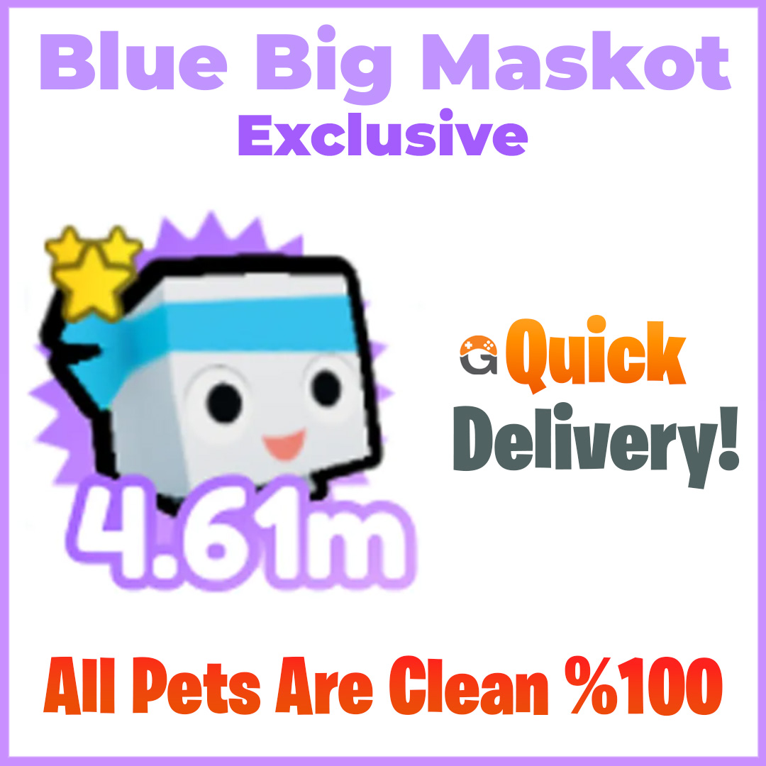 Blue Big Maskot - Game Items - Gameflip