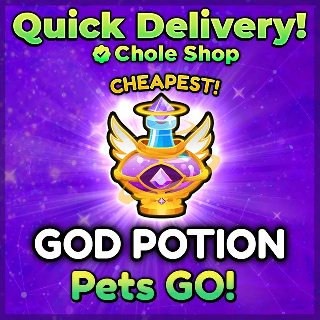 God Potion - Pets Go Game Items - Gameflip
