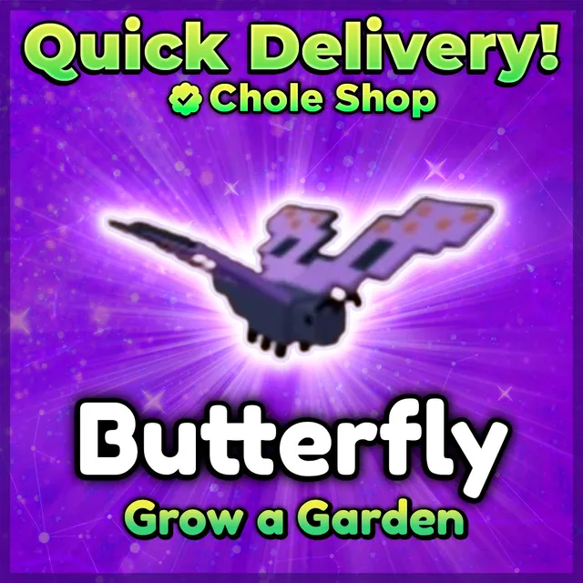 Butterfly Grow a Garden - Roblox Game Item - Gameflip
