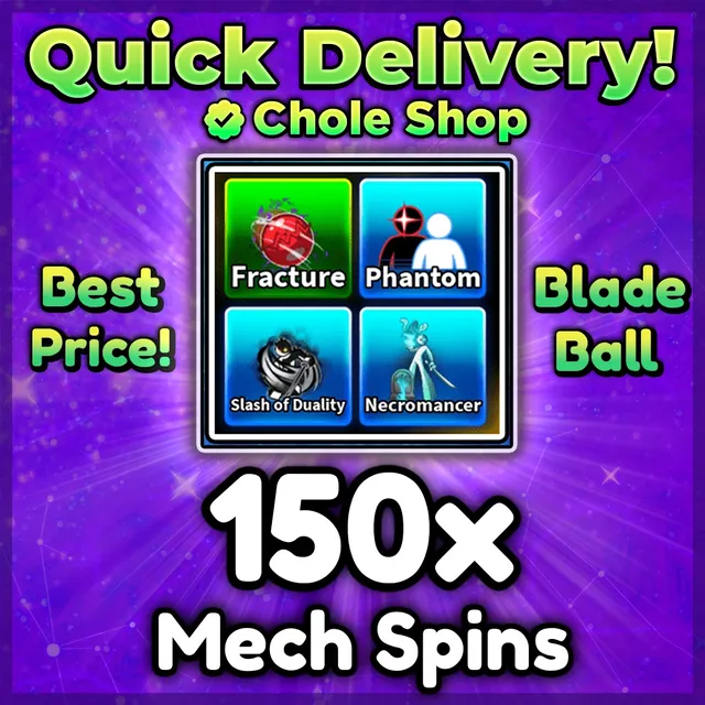 Blade Ball Mech Spins - Blade Ball Game Item - Gameflip