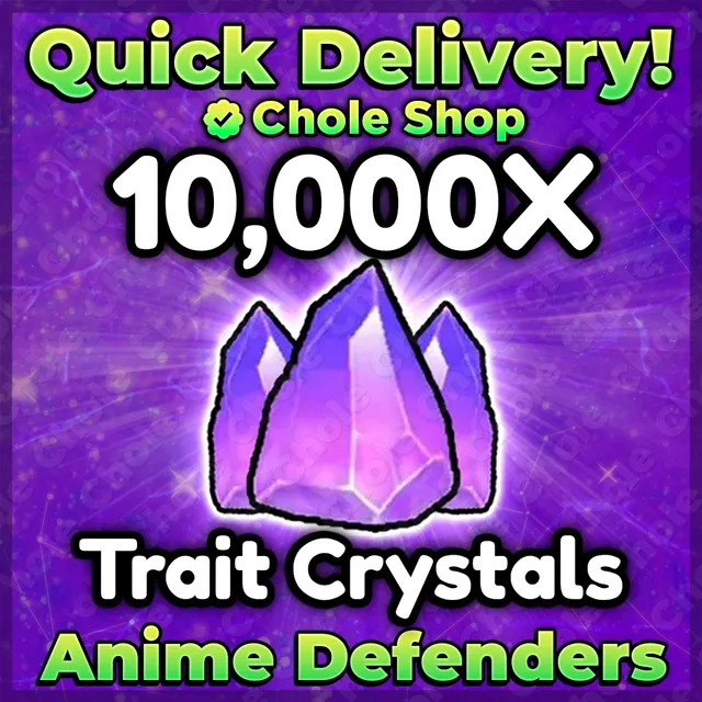 Trait Crystal - Anime Defenders Game Items - Gameflip