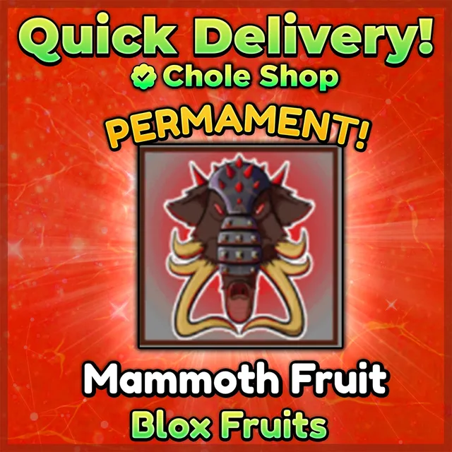 Blox Fruits Mammoth Fruit - Blox Fruits Game Items - Gameflip