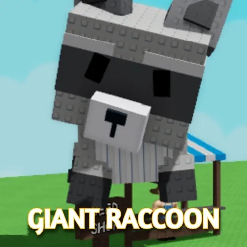 GIANT RACCOON GROW A GARDEN - Game Item - Gameflip