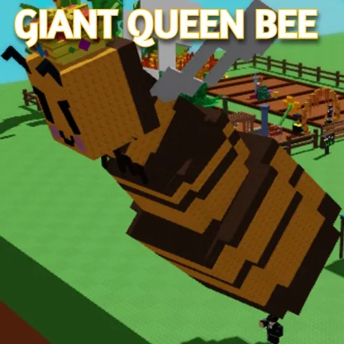 MEGA QUEEN BEE GROW A GARDEN - Roblox Game Item - Gameflip