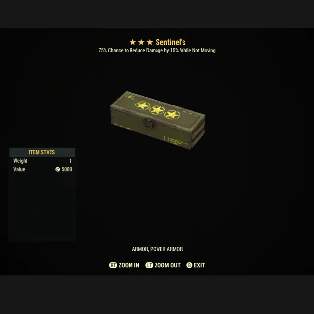 SENTINEL'S MODS 5 - Fallout 76 Game Item - Gameflip