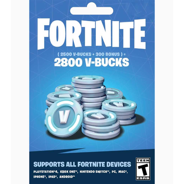 Fortnite: 2800 Vbuck code ( XBOX ) - XBox One Games - Gameflip