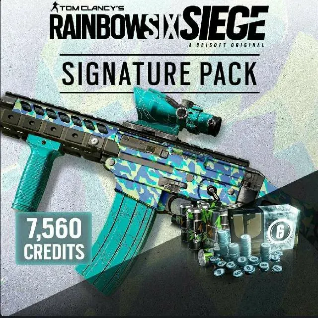 Tom Clancy's Rainbow Six Siege 7,560 Signature Pack - XBox One Games ...