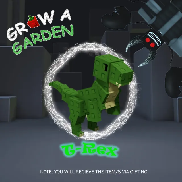 GROW A GARDEN T-REX - Roblox Game - Gameflip
