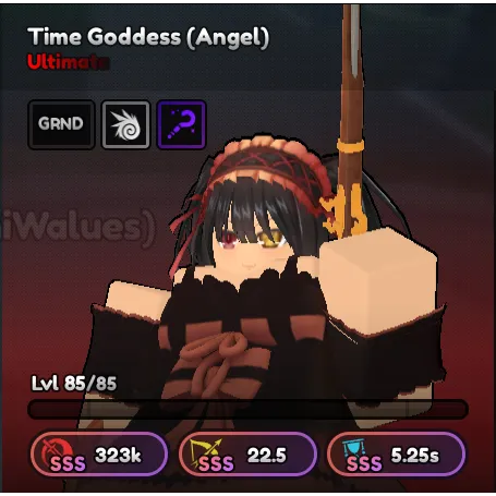 Time Goddess / Kurumi Anime Last Stand - Anime Last Stand Game Item ...