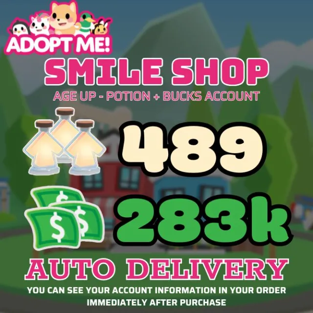 Age Up Potion - Adopt Me! Game Account - Gameflip