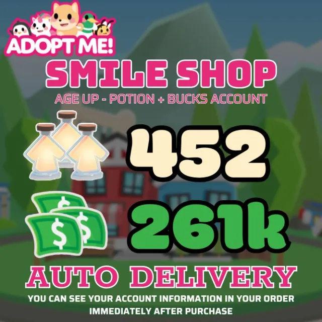 Age Up Potions - Adopt Me! Game Account - Gameflip