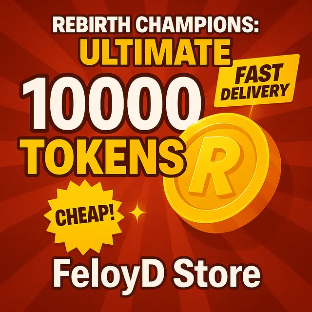 10K Rebirth Champions Ultimate Token - Roblox Game Item - Gameflip