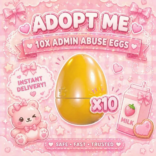 🧁 10X Admin Abuse Eggs 🥚 - Roblox Game Item - Gameflip
