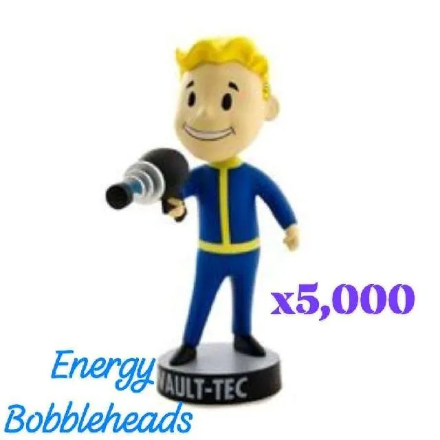 Aid | Energy Bobblehead x5000 - Fallout 76 Game Items - Gameflip