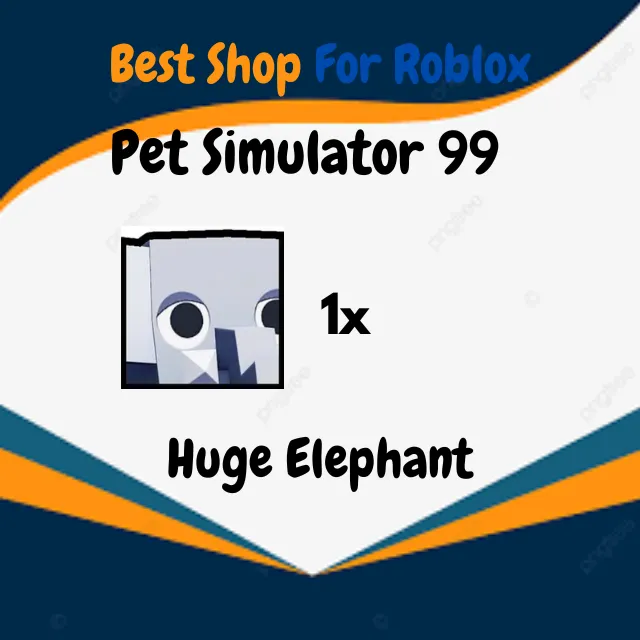 Huge Elephant - Pet Simulator 99 Game Items - Gameflip