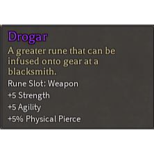 Drogar Rune - Rune Slayer - Other Game Item - Gameflip