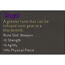 Drogar Rune - Rune Slayer - Other Game Item - Gameflip