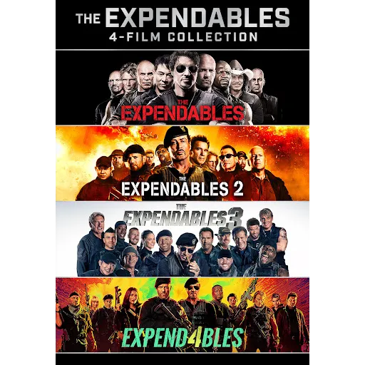 the Expendables 1-4 collection 4K UHD Fandango - Digital Movie - Gameflip