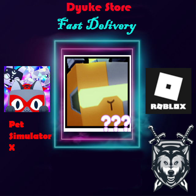 Huge Cyborg Capybara - Pet Simulator X Game Item - Gameflip