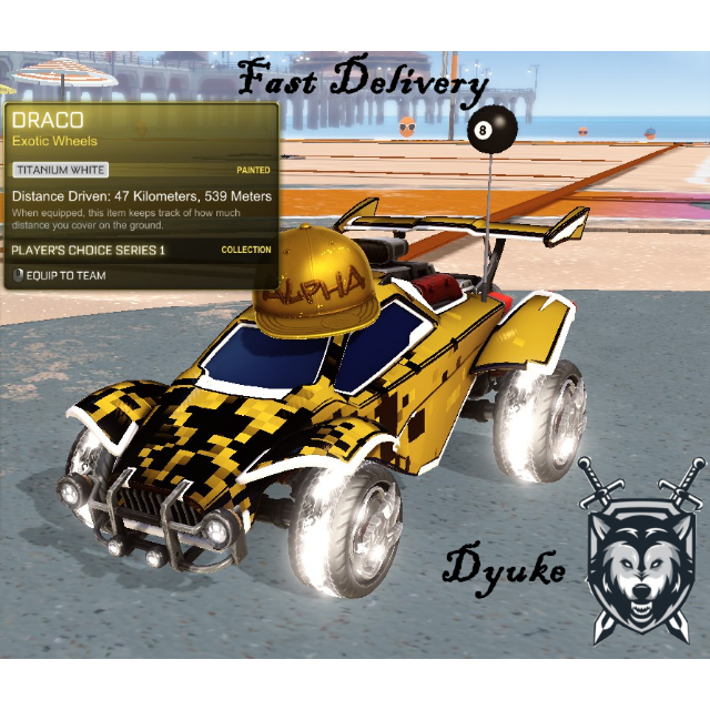 Draco | Titanium White - Game Items - Gameflip