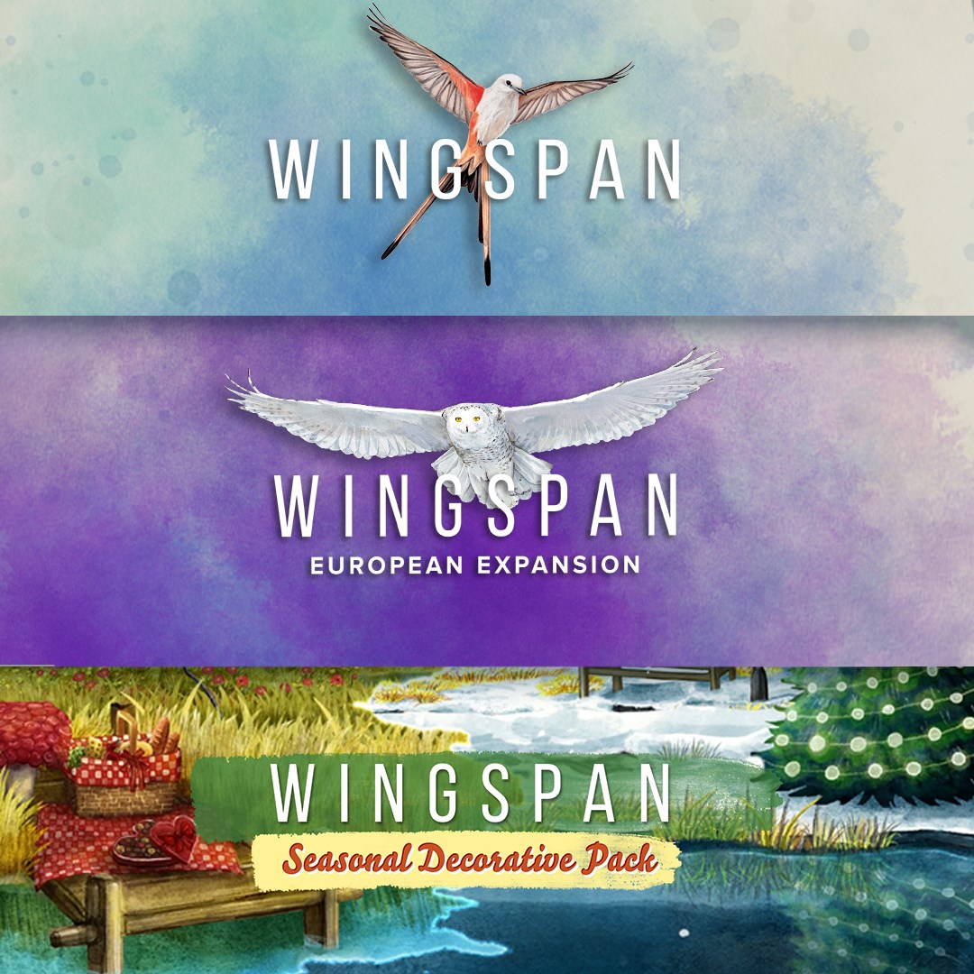 Wingspan + European Expansion + Seasonal Decorative Pack - XBox One ...