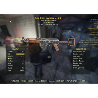 Quad Handmade Q,25%,25% - Game Items - Gameflip