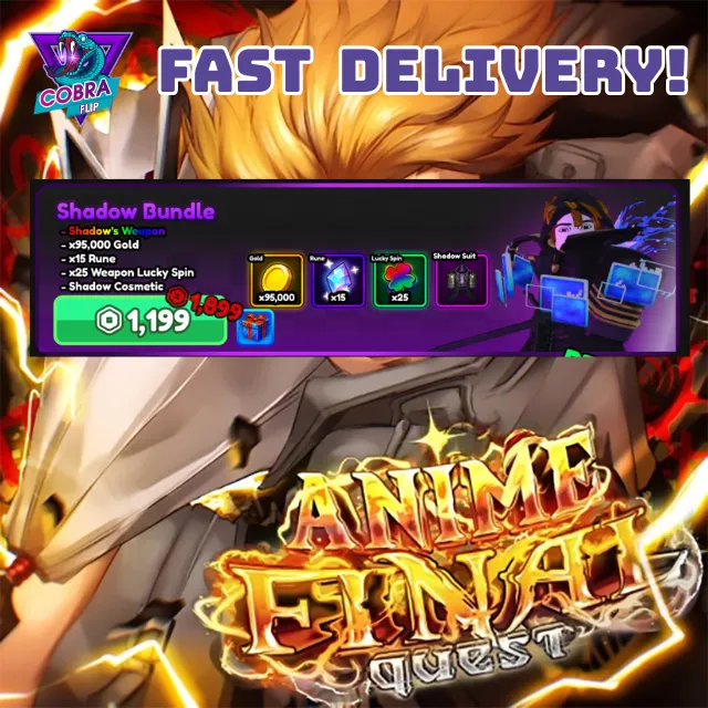 Anime Final Quest: Shadow Bundle - Roblox Game Item - Gameflip