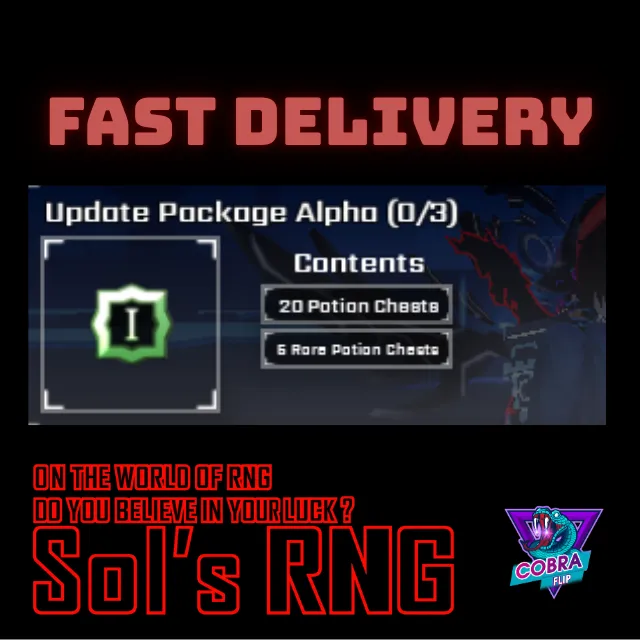 Sol's RNG [ Halloween] - Update Package Alpha - Sols RNG Game Item ...